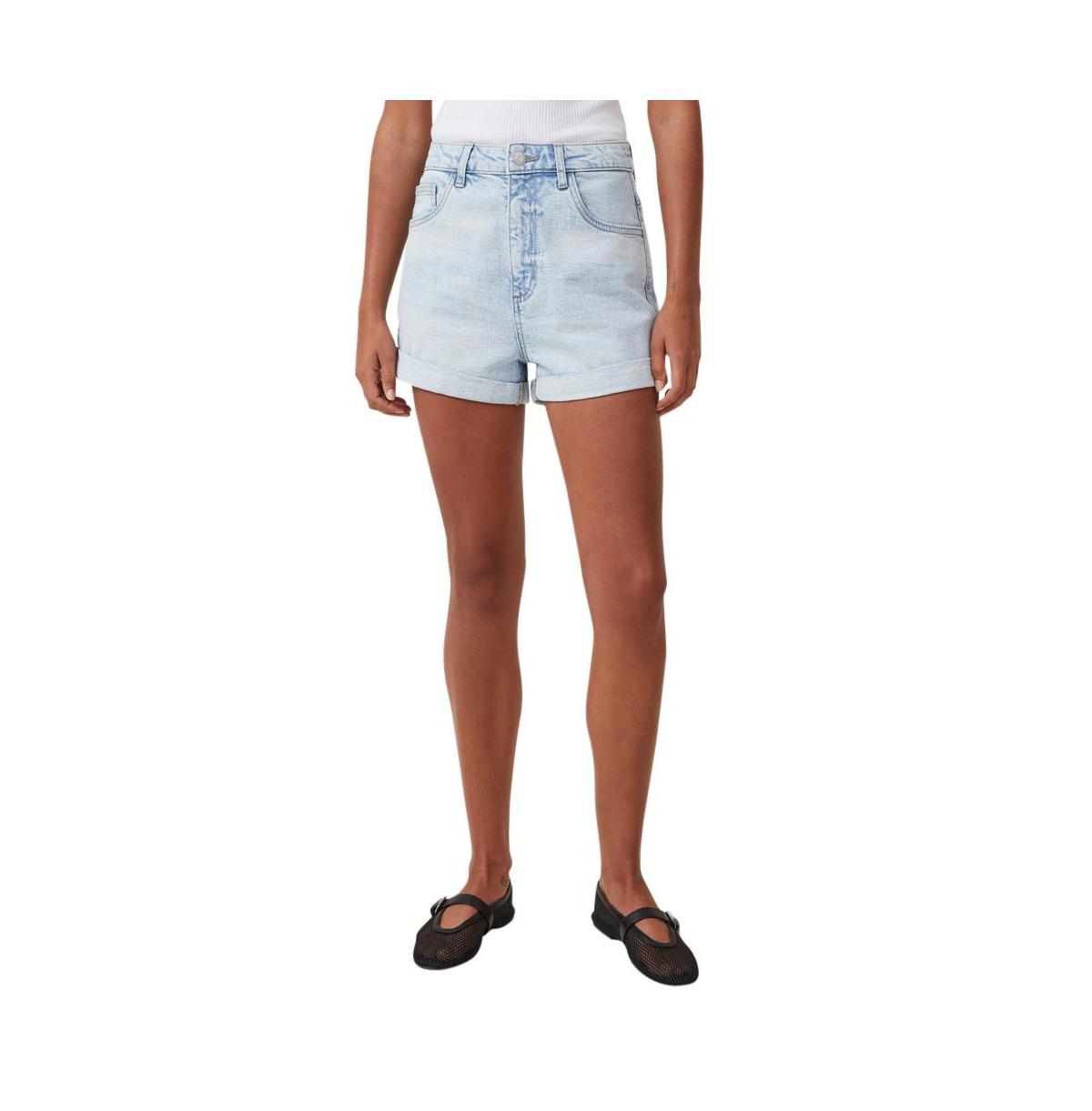 Click here for Cotton On Womens High Rise Classic Stretch Denim S... prices