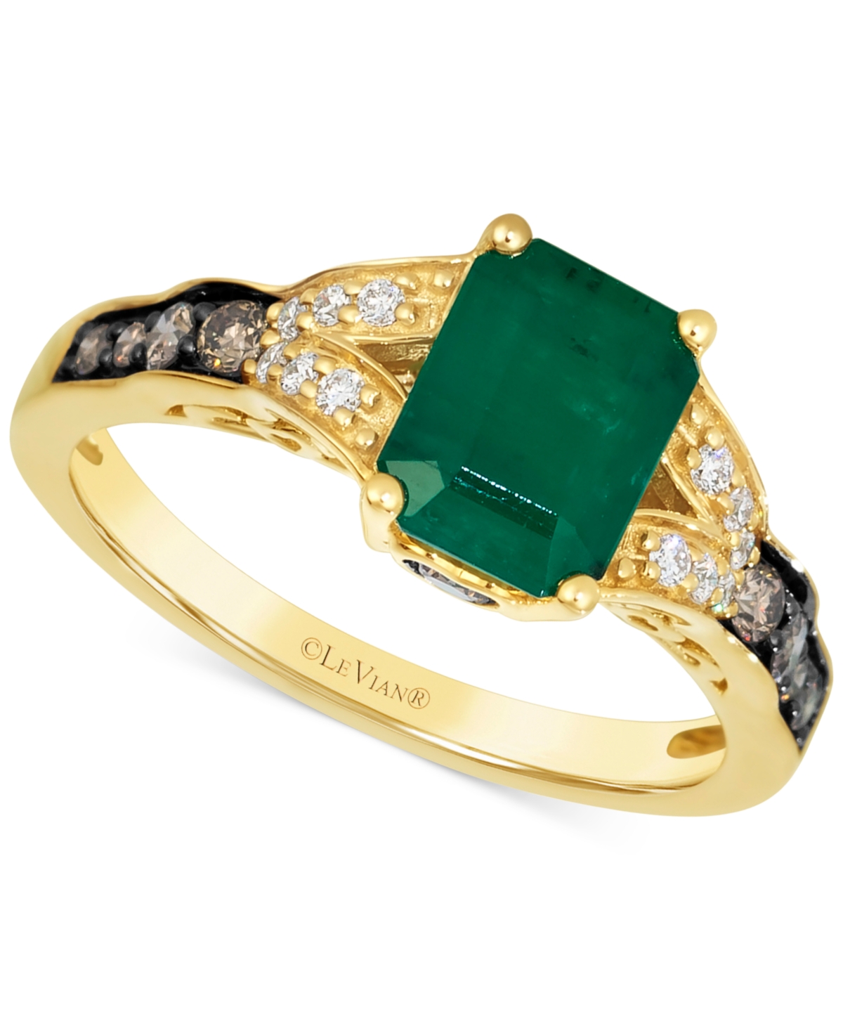Click here for Le Vian Emerald (1-2/5 ct. t.w.)  Chocolate Diamon... prices