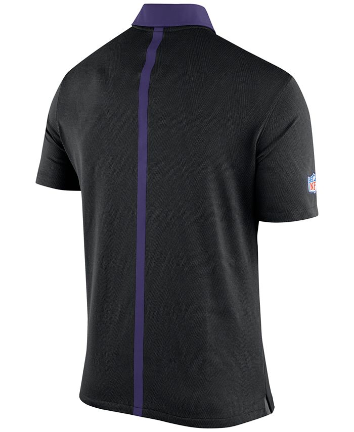 Nike Men's Baltimore Ravens Elite Coaches Polo - Macy's