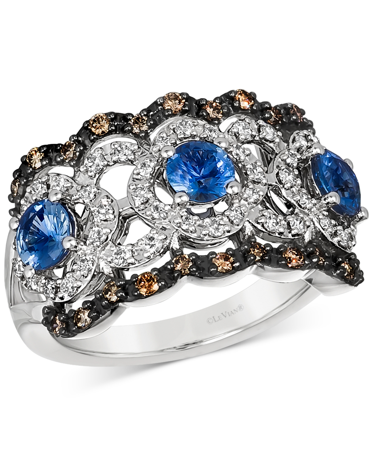 Click here for Le Vian Sapphire (1-1/20 ct. t.w.) & Diamond (1/2... prices