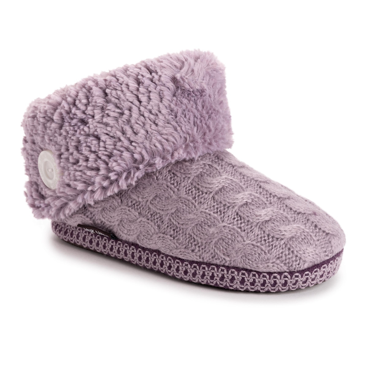 Click here for Muk Luks Womens Melinda Cuff Boot - Winter violet prices