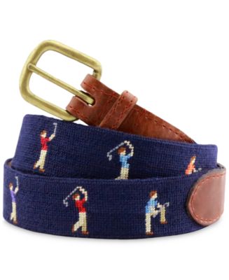Smathers & Branson Men's Mulligan Golf Graphic Belt - Macy's
