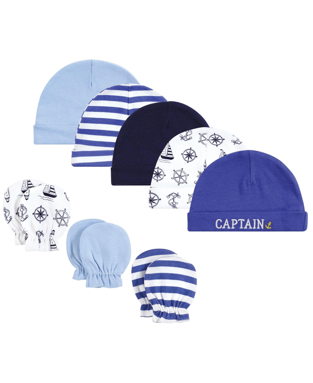 Click here for Hudson Baby Baby Boys Hudson Soft Cotton Beanie an... prices