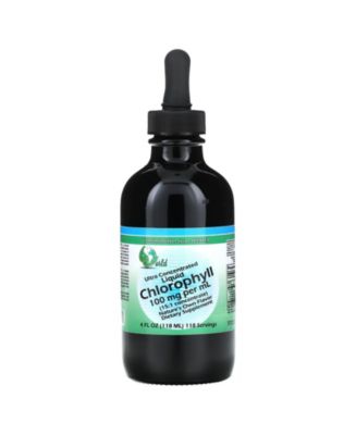 World Organic Ultra Concentrated Liquid Chlorophyll 100 mg - 4 fl oz ...