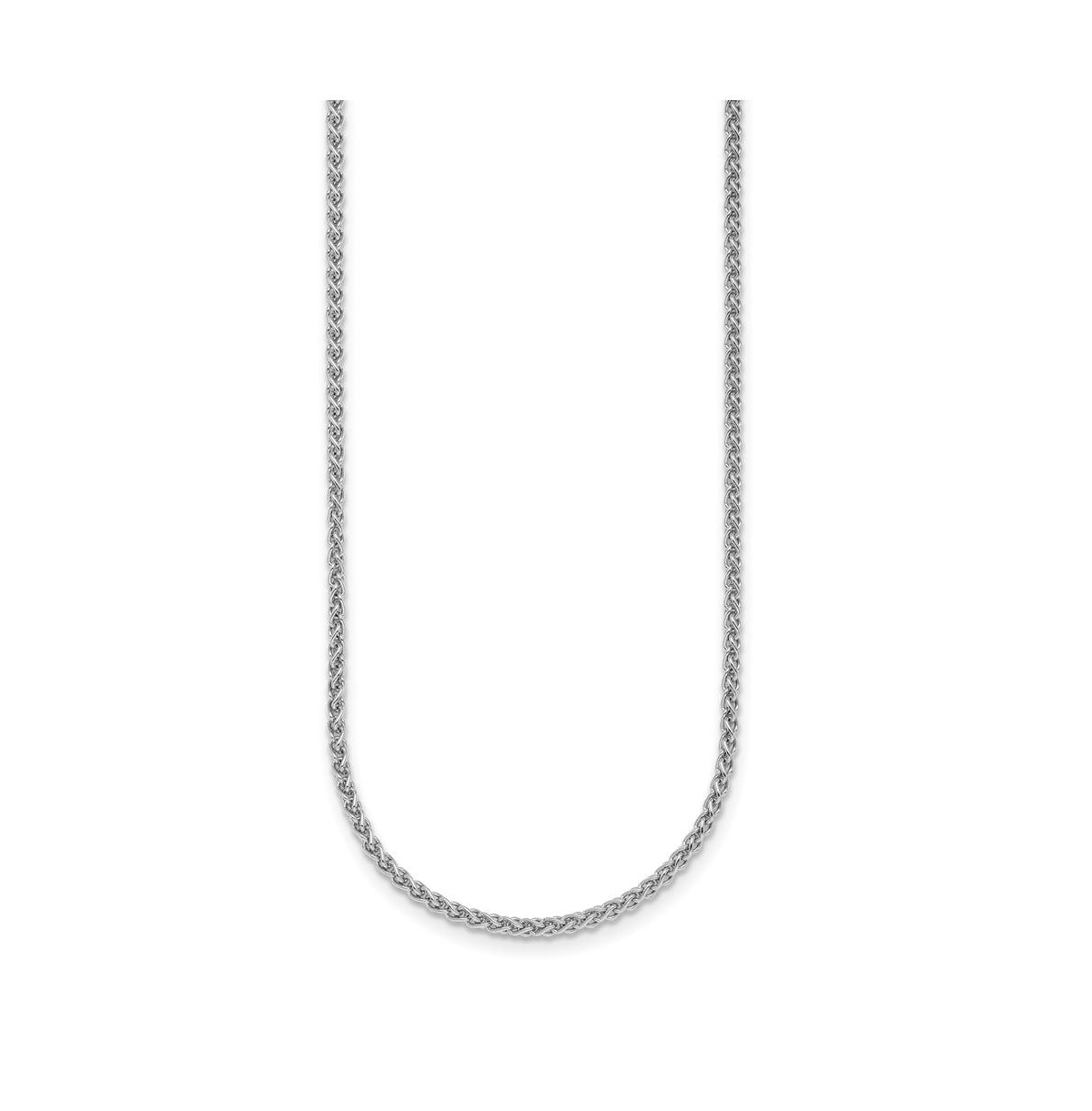 Click here for Diamond2Deal 18k White Gold Polished 1.7mm Solid W... prices