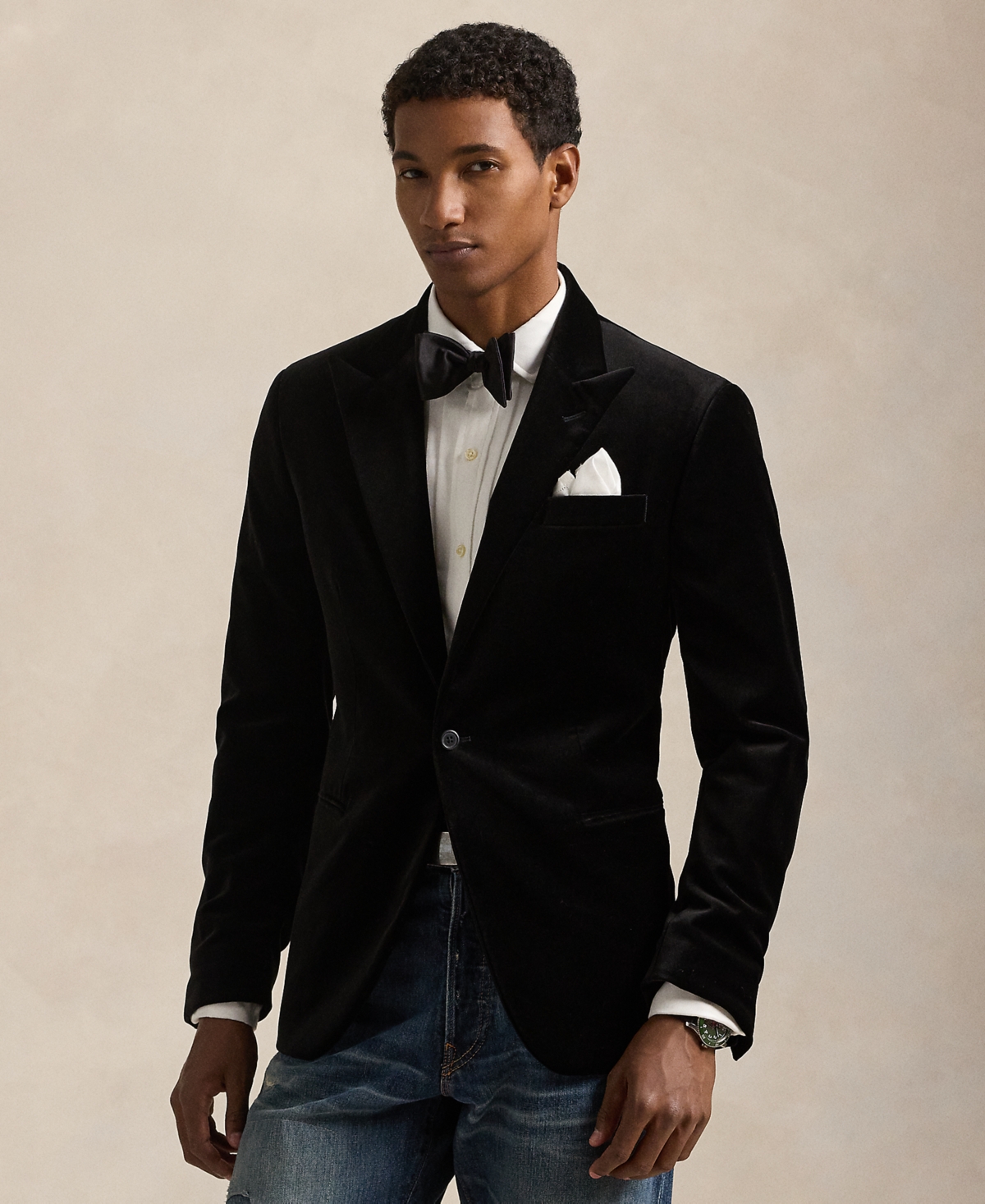 Click here for Polo Ralph Lauren Mens Modern Velvet Tuxedo Jacket... prices