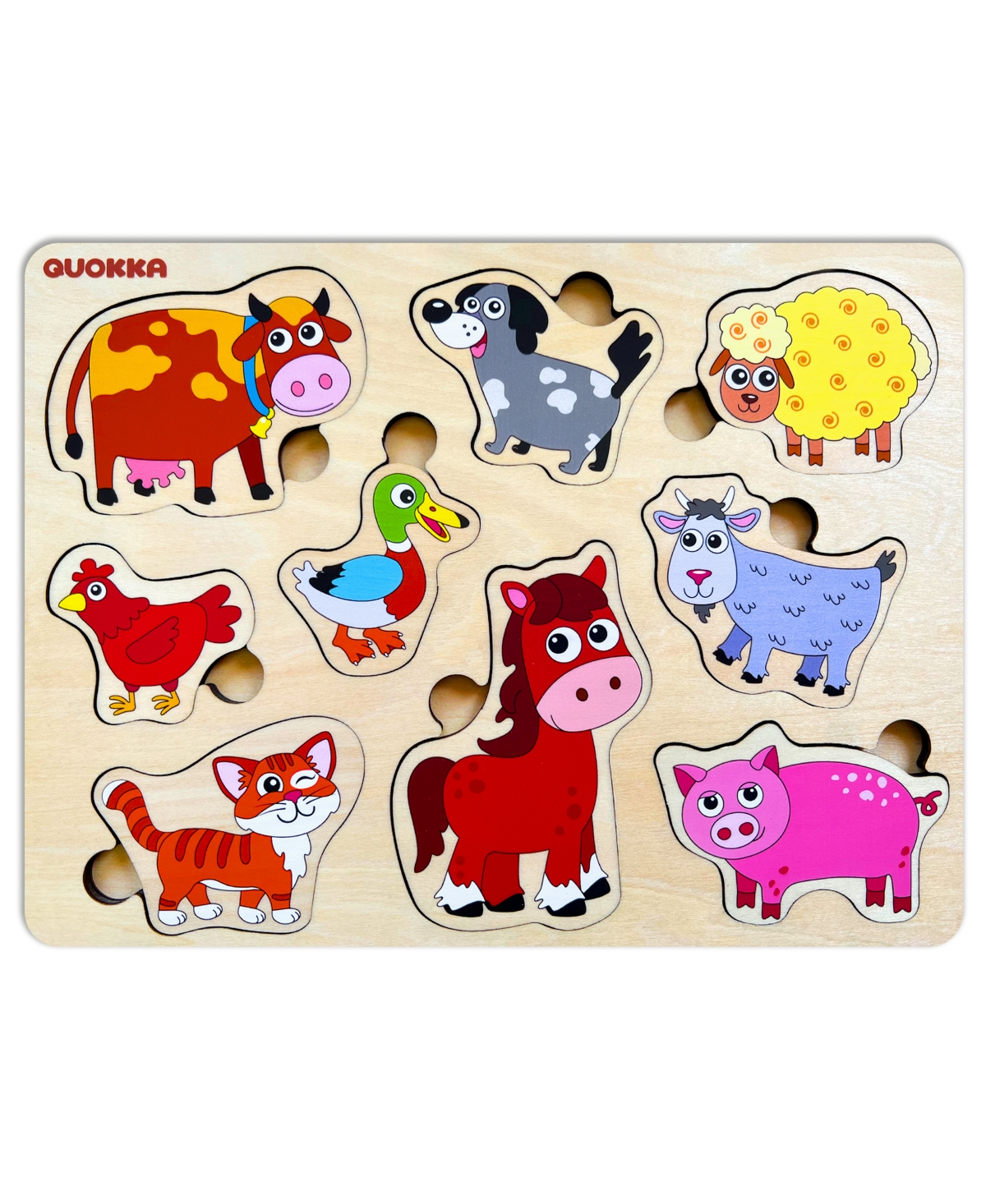 Click here for Quokka Wooden Puzzles for Toddlers 3-5 - Games for... prices