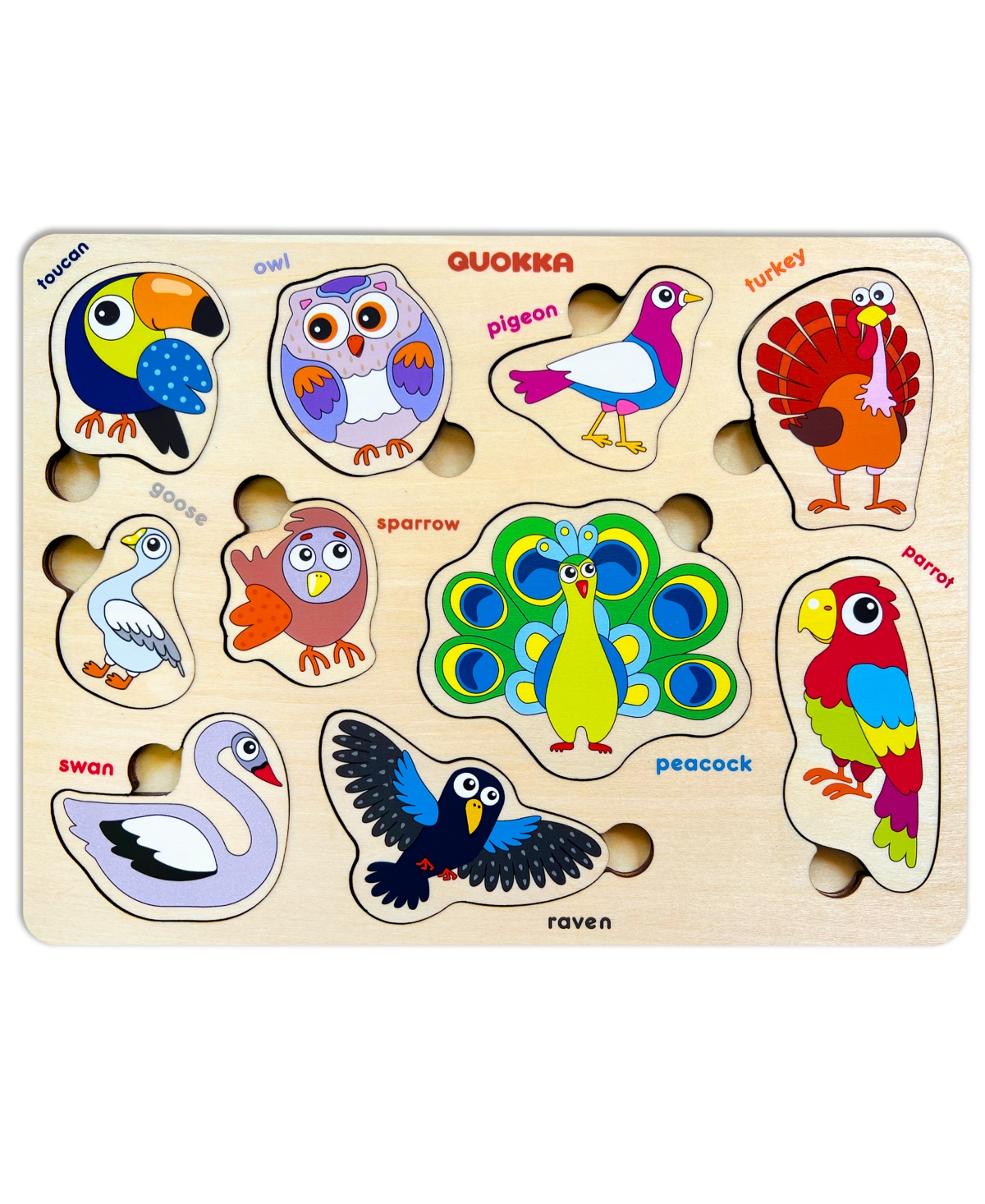 Click here for Quokka Wooden Puzzles for Toddlers 3-5 - Games for... prices
