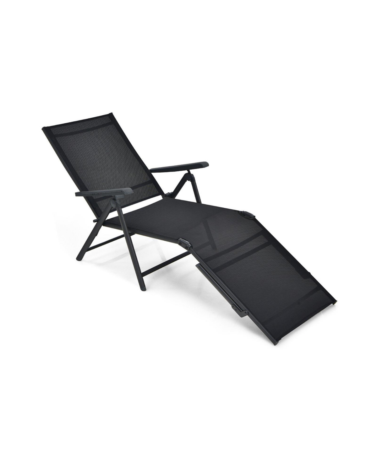 Click here for Sugift Patio Foldable Chaise Lounge Chair with Bac... prices