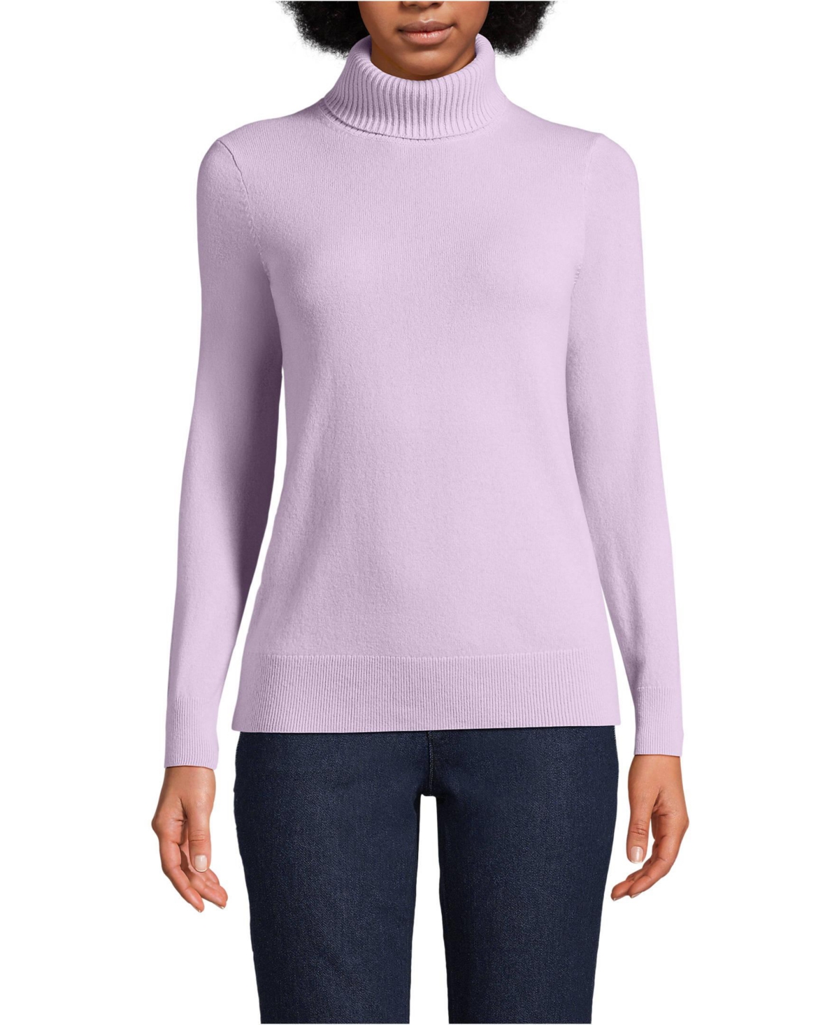Click here for Lands End Womens Turtleneck Sweater - Light soft a... prices