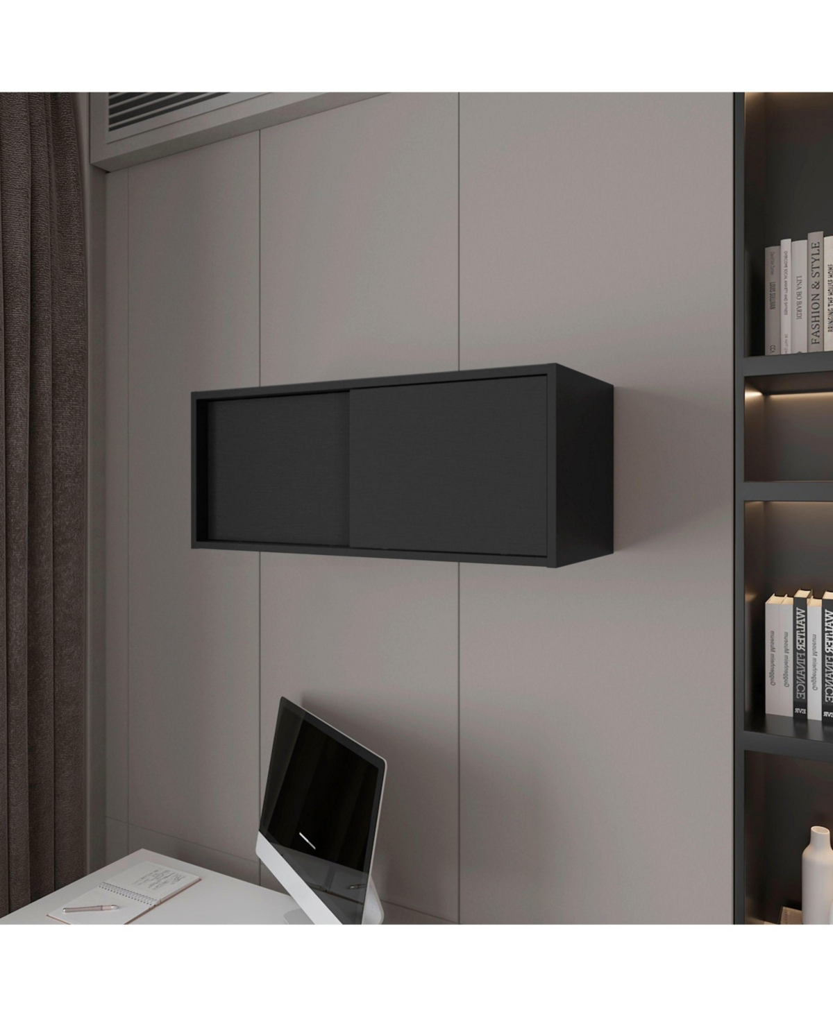 Click here for Fm Furniture Anegam Floating Cabinet with Sliding... prices