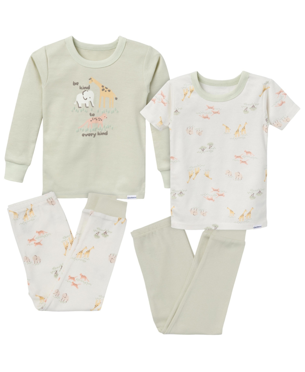 Click here for Gerber Baby Boys Pajamas Set  4 Piece - Safari prices