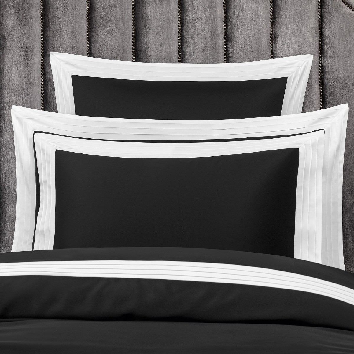 Click here for Togas Eden Sham Euro black/white - Black prices