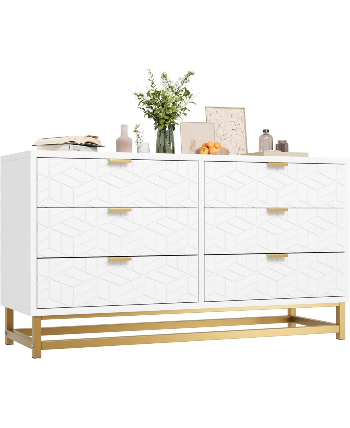Click here for gaomon Dresser for Bedroom  6 Drawer Dresser Organ... prices