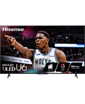 Hisense 55" Class U6 Series Mini-LED ULED 4K Smart Google TV - 55U6N ...