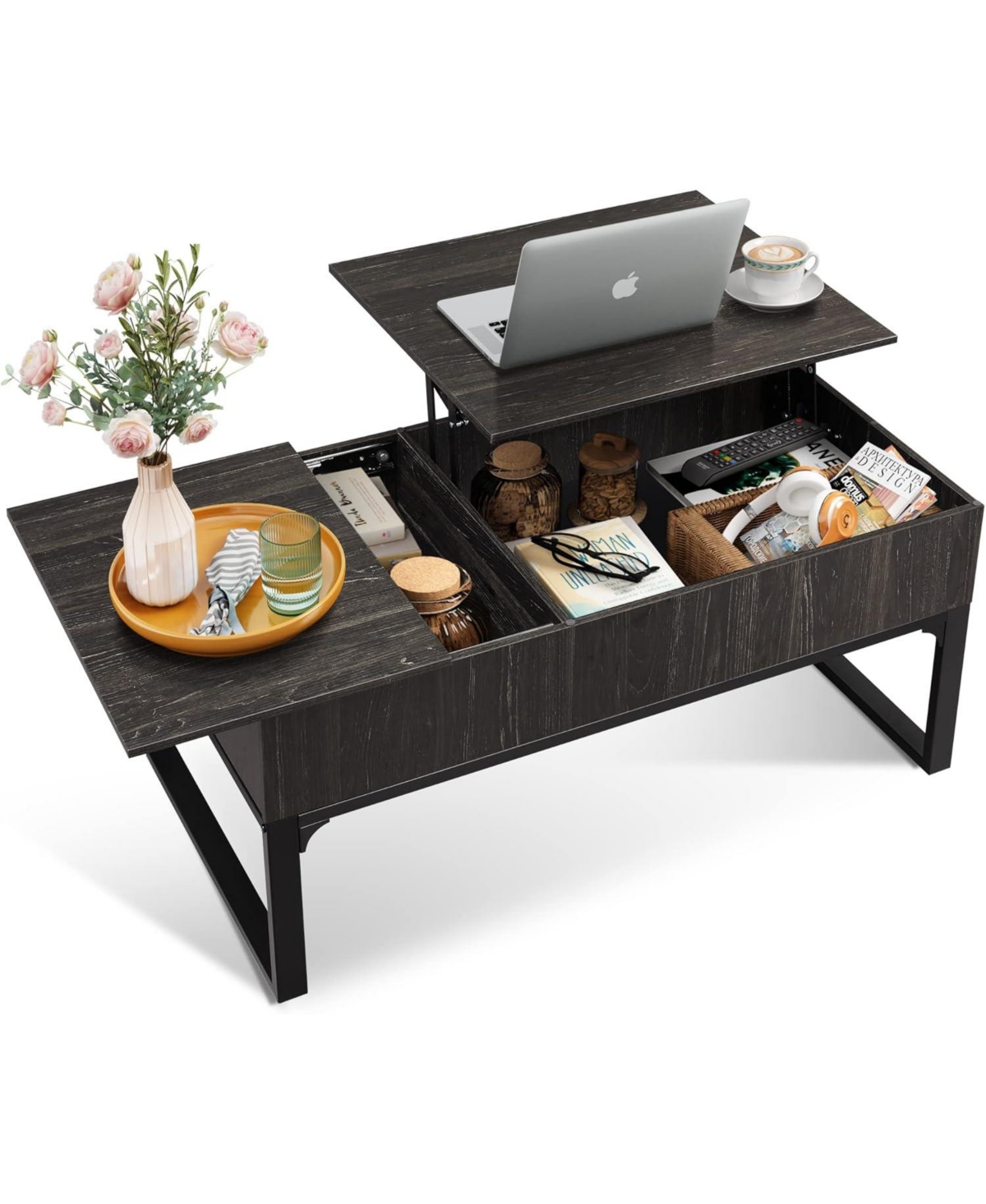Click here for Wlive Lift Top Coffee Table with Hidden Storage Co... prices