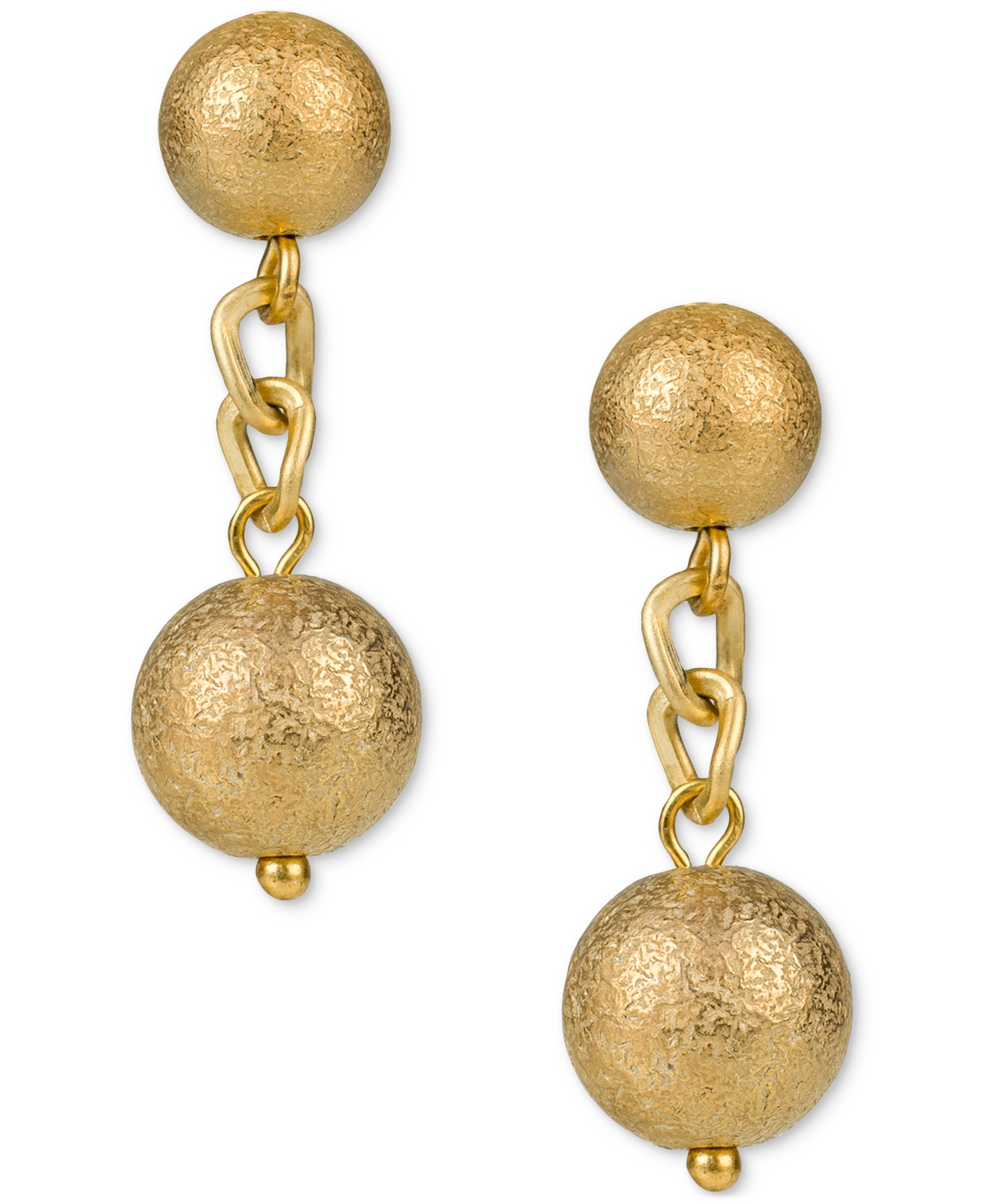 Click here for Patricia Nash Gold-Tone Double Bead Drop Earrings... prices