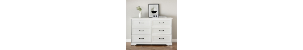 Click here for gaomon Dresser For Bedroom With 6 Drawers  Wood Dr... prices