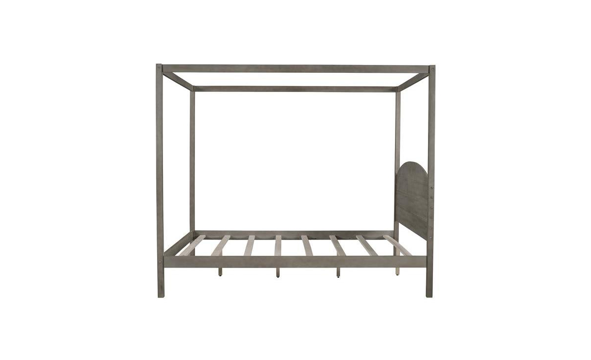 Click here for Slickblue Queen Size Canopy Platform Bed Frame wit... prices
