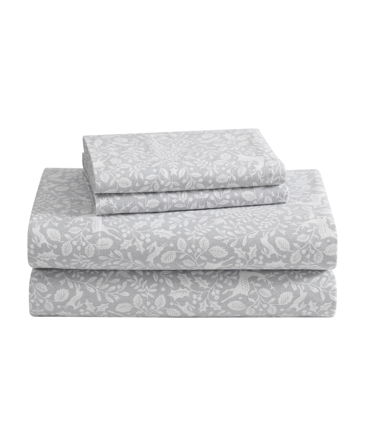 Click here for Laura Ashley Flannel 4 -Pc. Sheet Set  King - Deer... prices