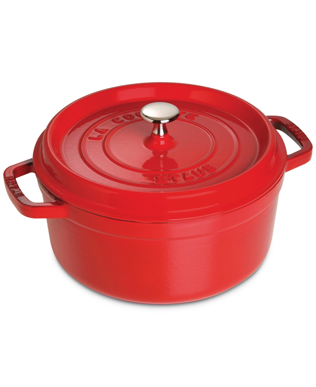 Click here for Staub Cast Iron 4-Qt. Round Dutch Oven - Cherry prices