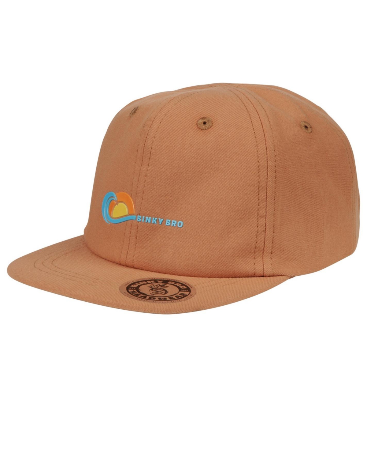Click here for BinkyBro Boys Brooks Snapback Hat - Brown prices