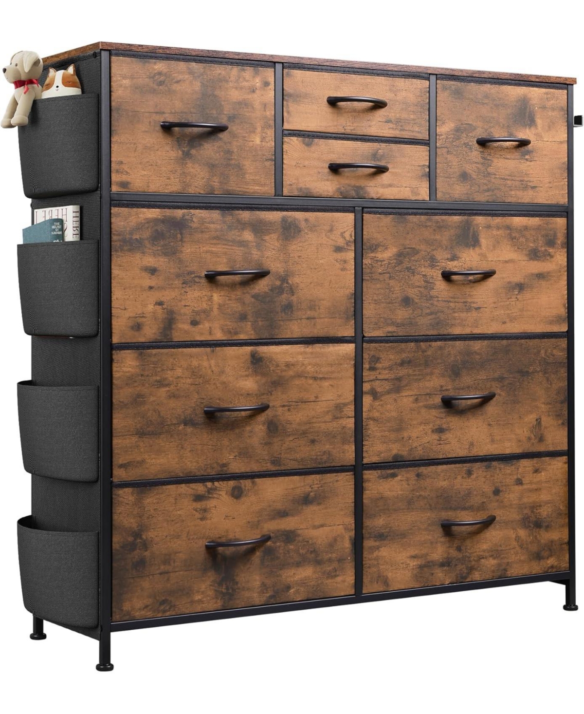 Click here for Wlive Dresser for Bedroom with 10 Drawers Fabric D... prices