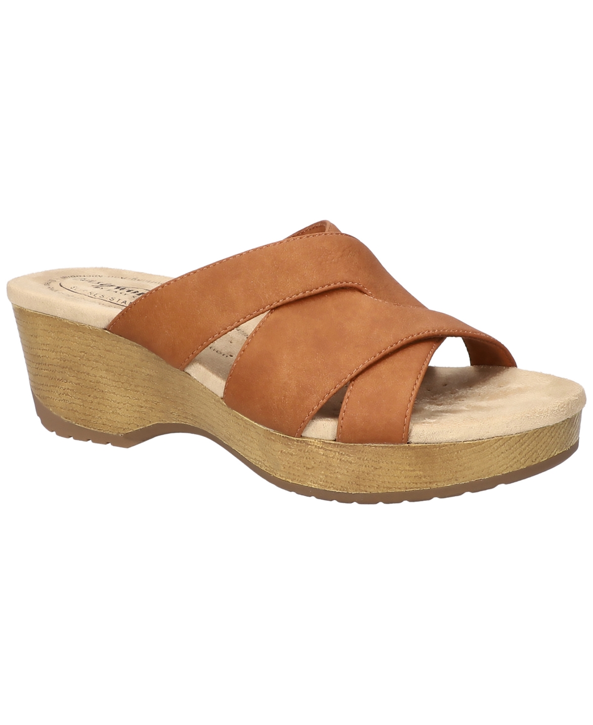 Click here for Easy Street Womens Ren Slip-Resistant Sandals - Ta... prices