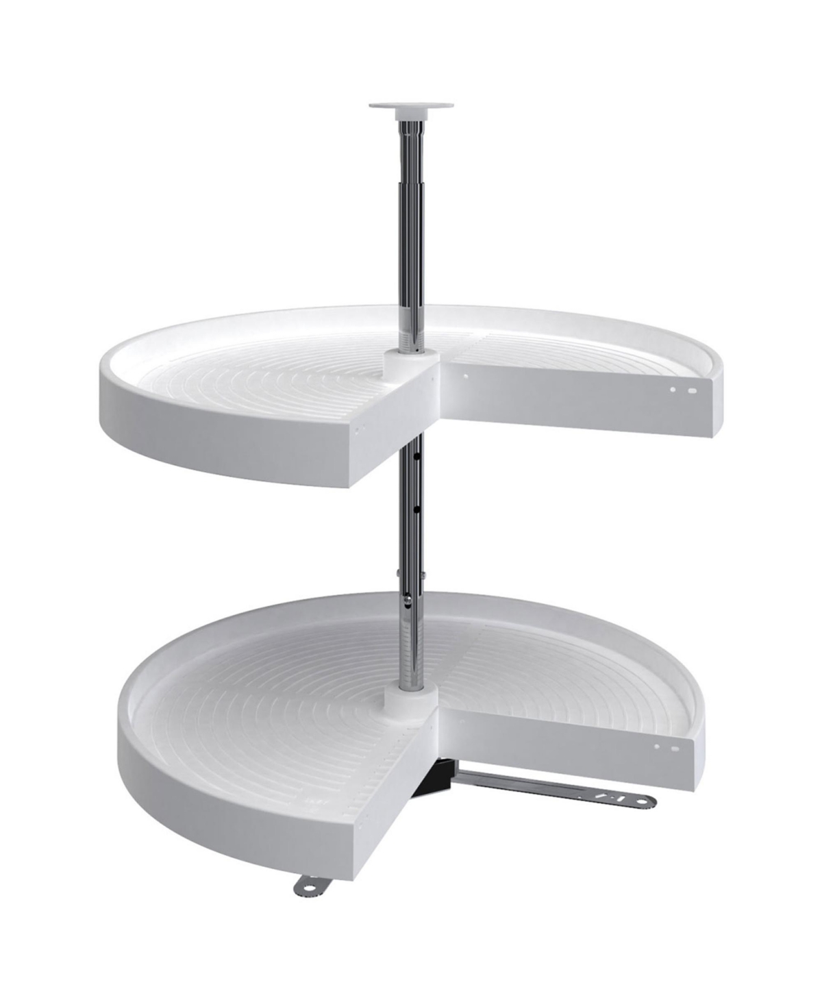 Click here for Rev-a-Shelf 24 Lazy Susan Pie-Cut Polymer Two-Shel... prices