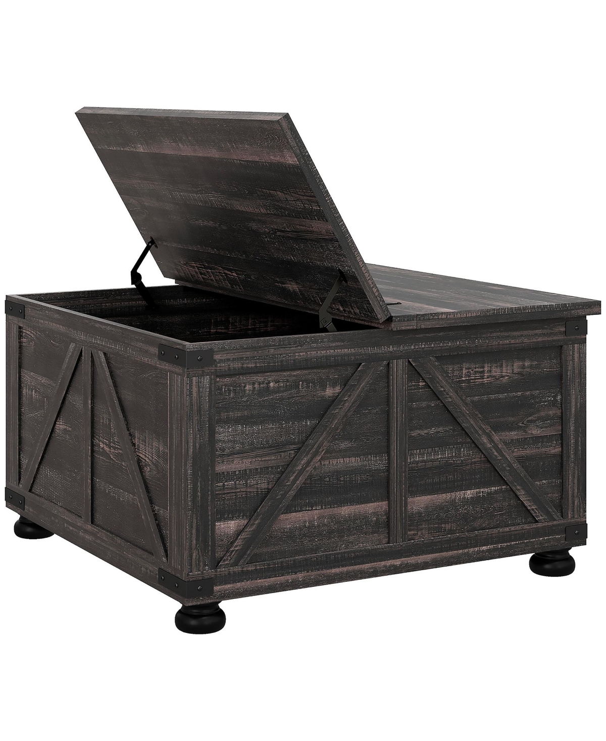 Click here for Homcom Farmhouse Table with Storage  Large Square... prices