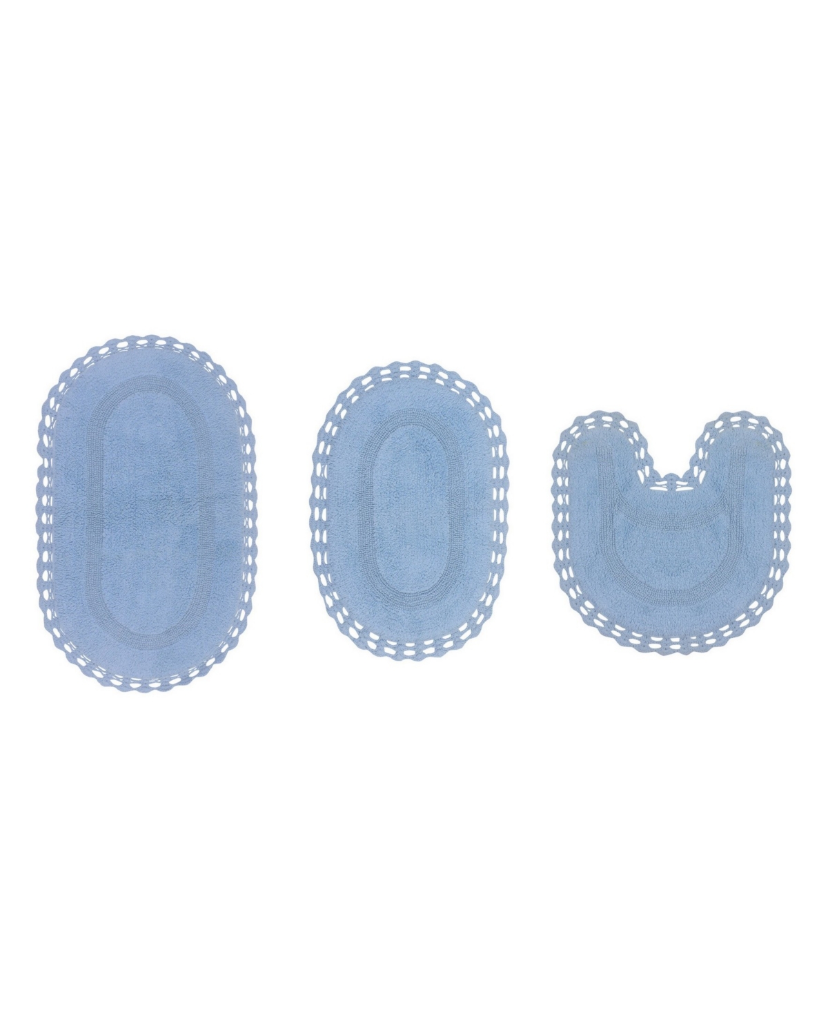Click here for Home Weavers Hampton Crochet Reversible 3-Pc. Bath... prices