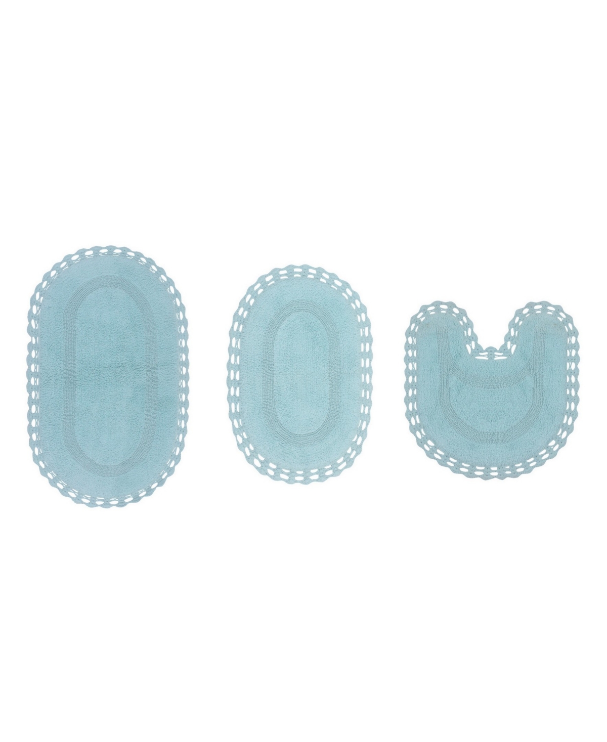 Click here for Home Weavers Hampton Crochet Reversible 3-Pc. Bath... prices