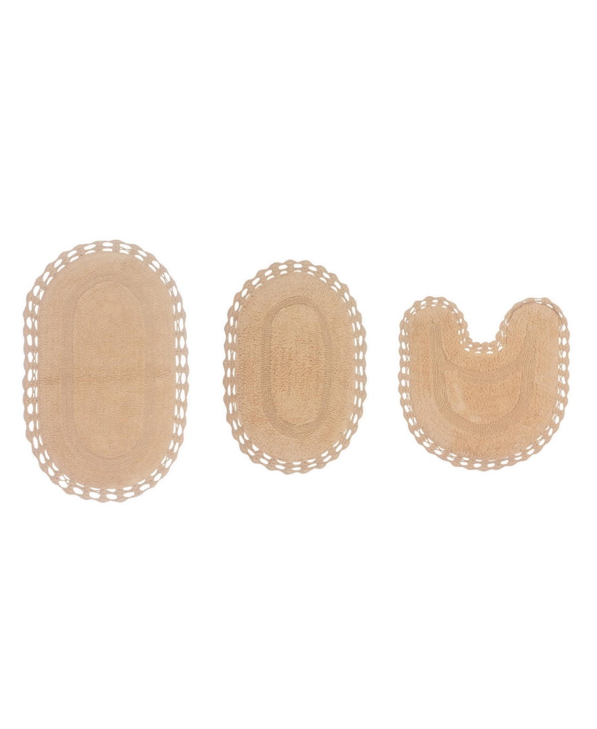 Click here for Home Weavers Hampton Crochet Reversible 3-Pc. Bath... prices