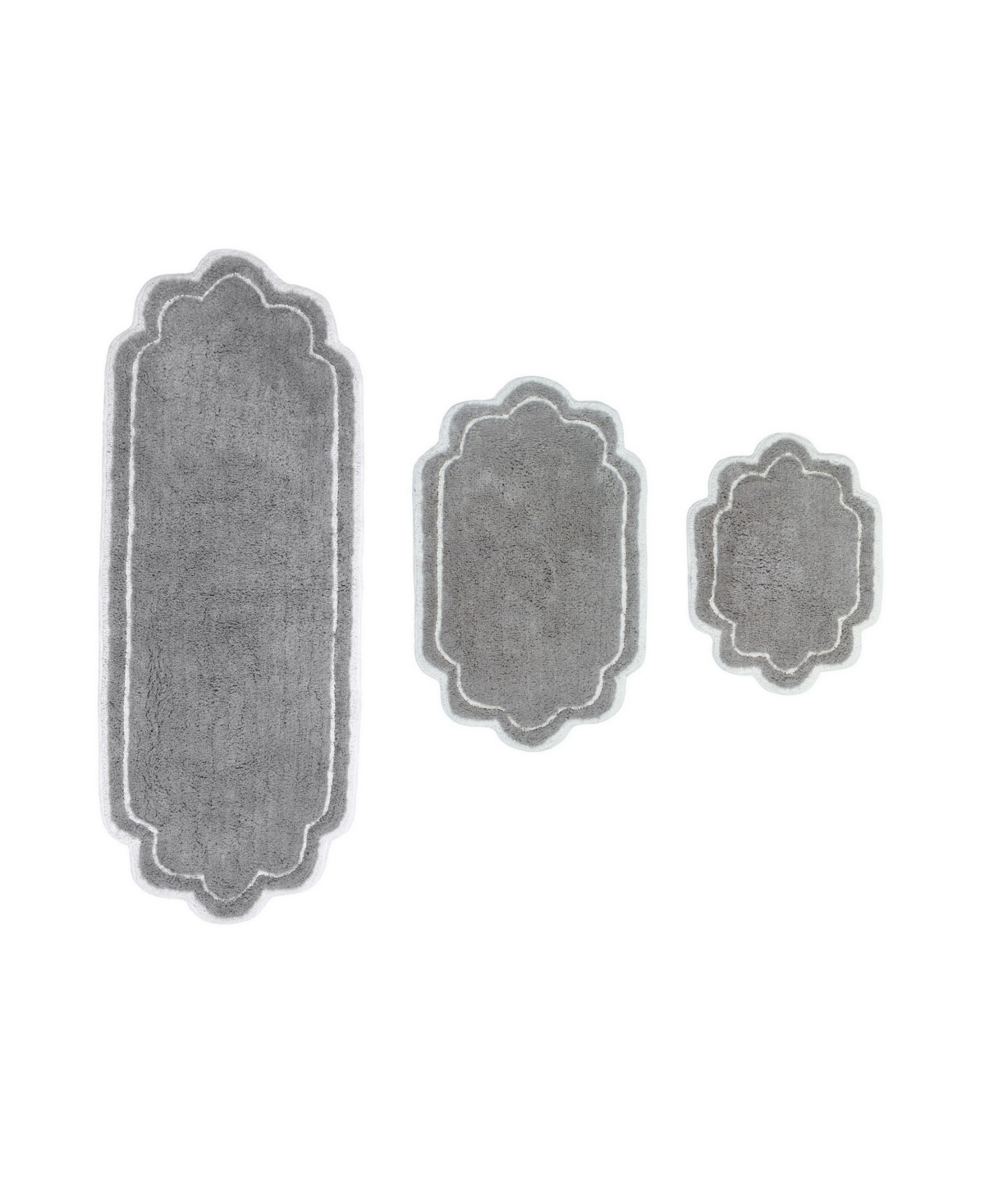 Click here for Home Weavers Allure Bathroom 3-Pc. Bath Rug Set -... prices