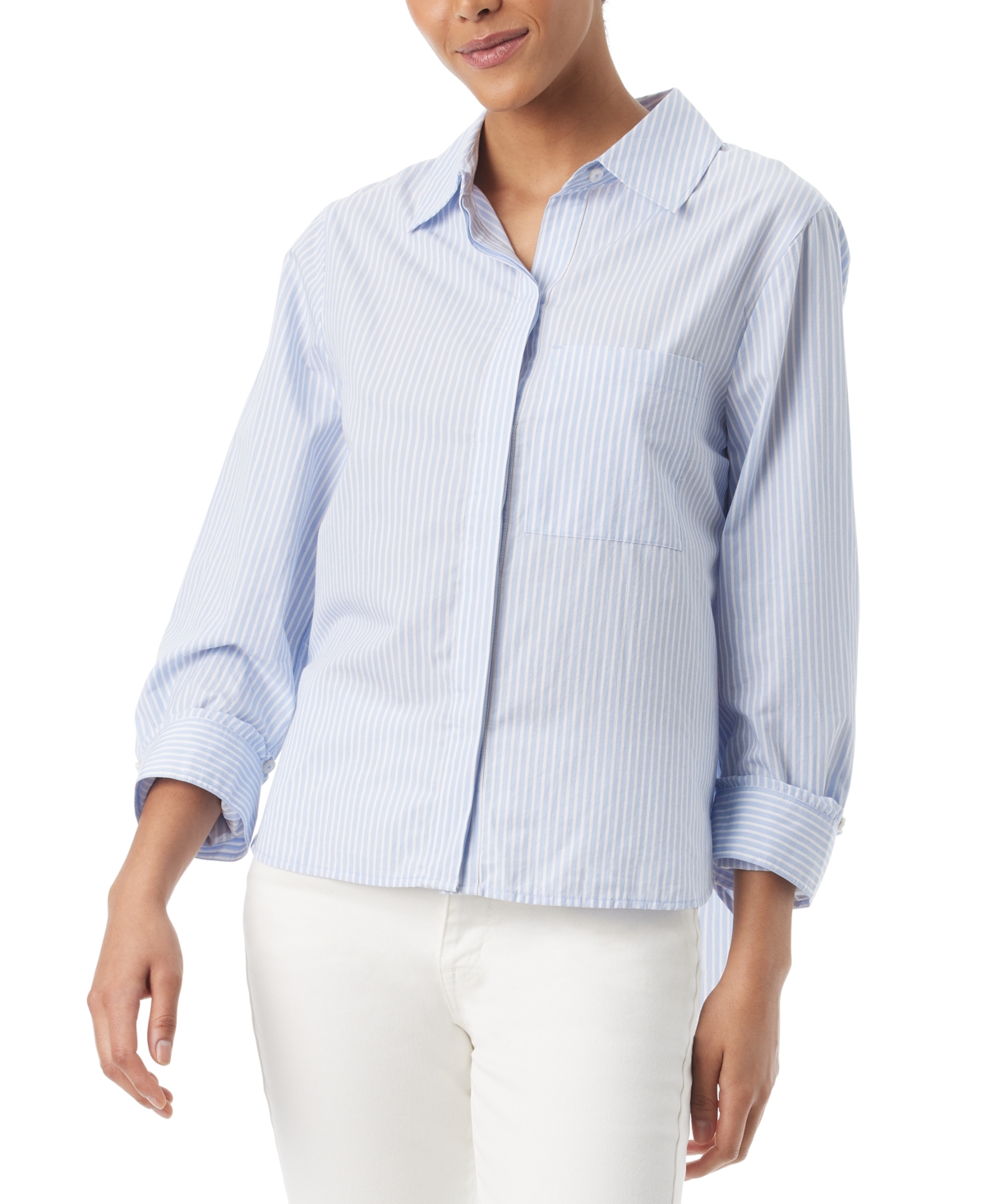Click here for Sam Edelman Womens Dorey Cotton Button-Front Shirt... prices