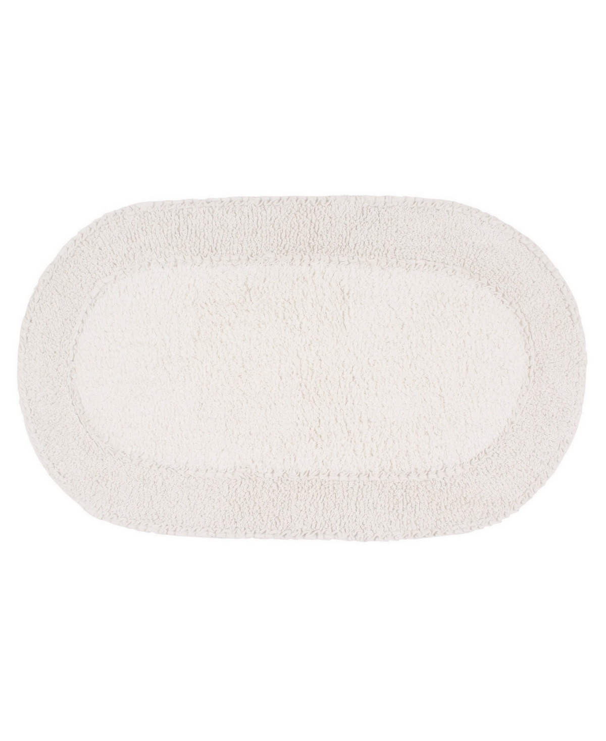 Click here for Home Weavers Double Ruffle Bath Rug  21 x 34 - Nat... prices