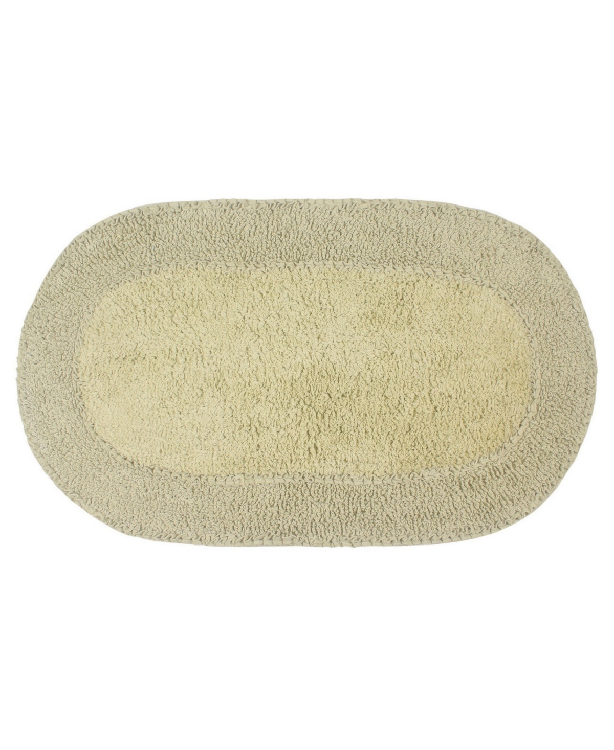 Home Weavers Double Ruffle Bath Rug  21 x 34 - Sage