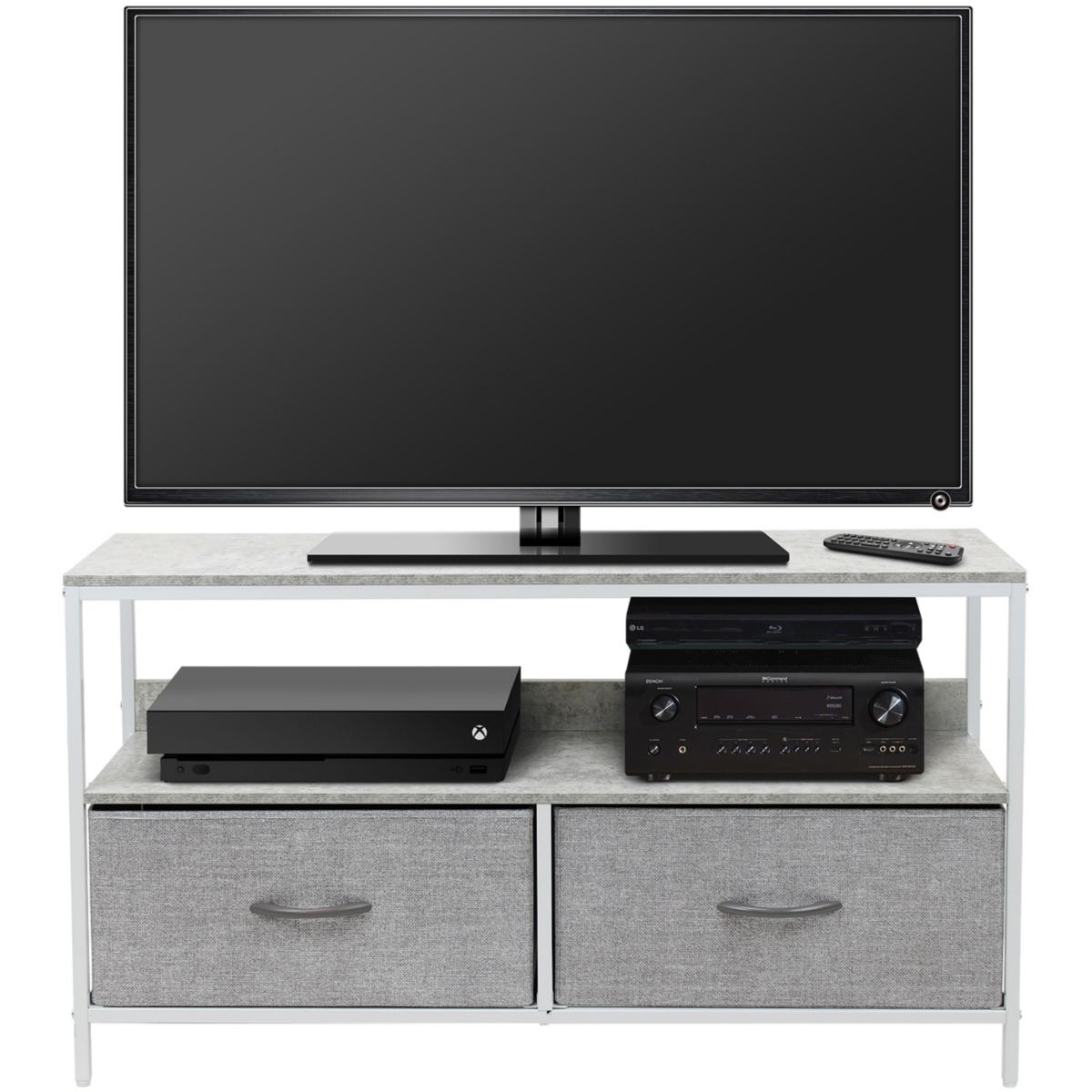 Click here for Sorbus Tv Stand Dresser - Grey prices
