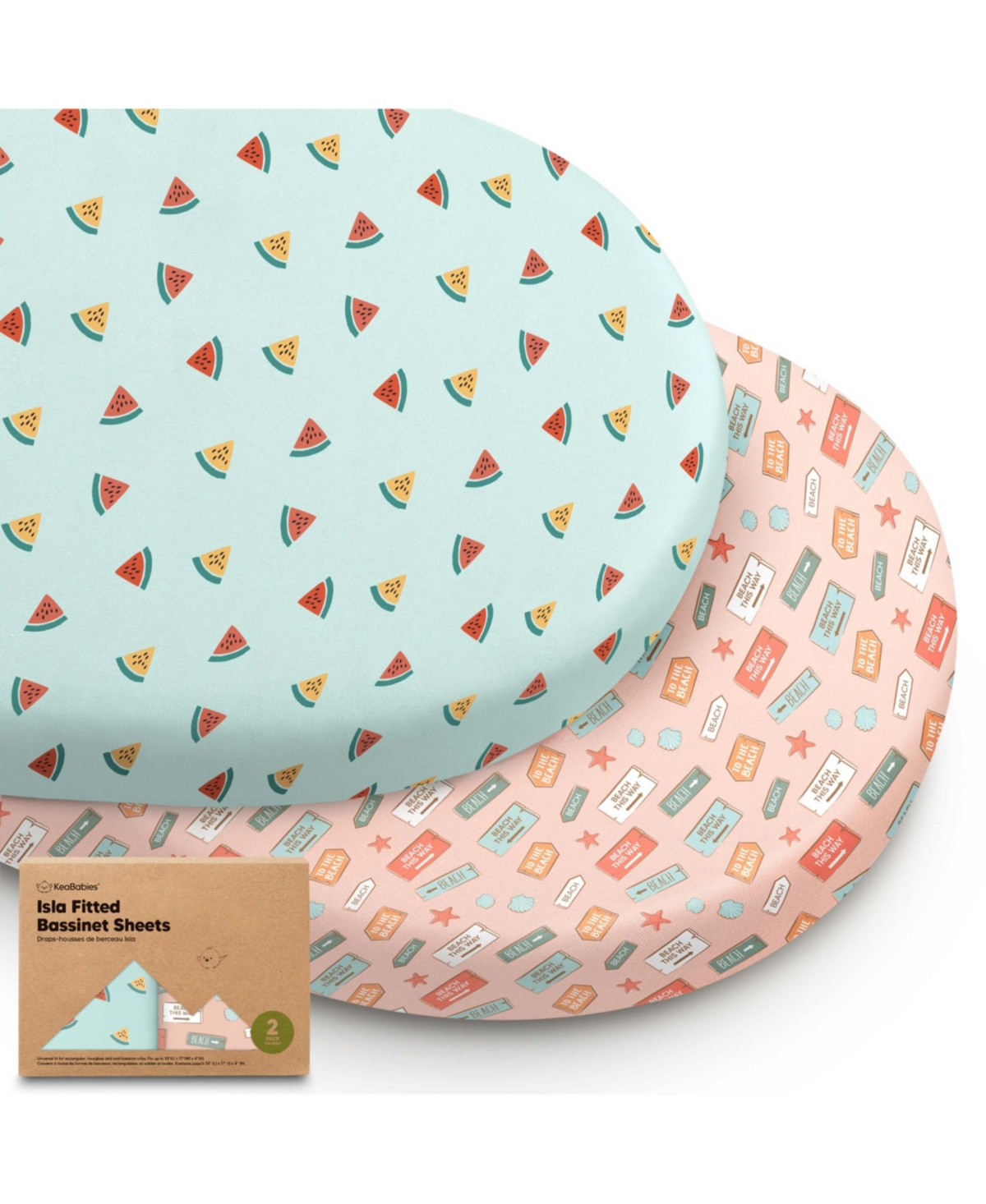 Click here for KeaBabies Bassinet Sheet for Baby Girls  Boys  2-P... prices