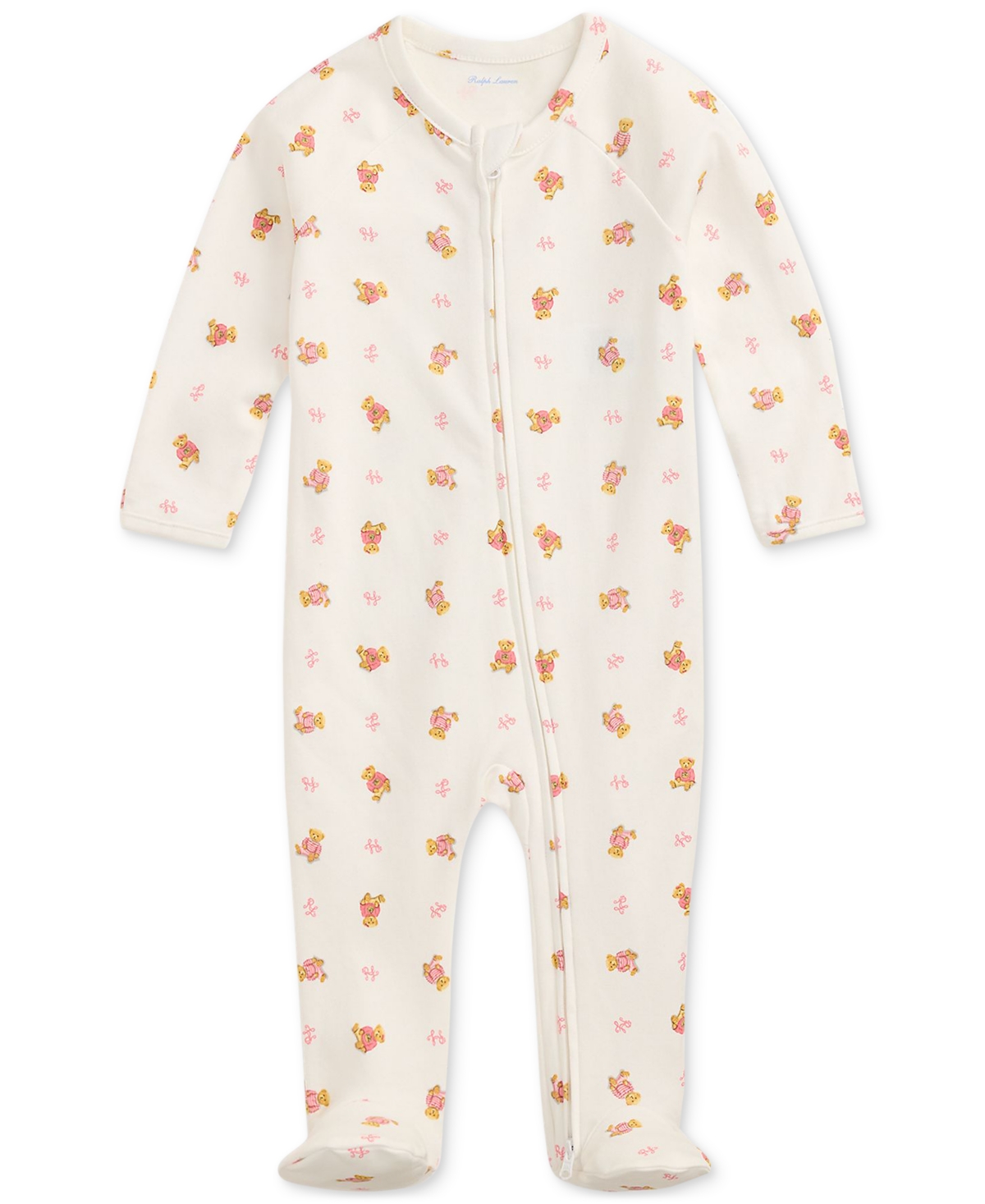 Click here for Polo Ralph Lauren Baby Cotton Polo Bear Coverall -... prices
