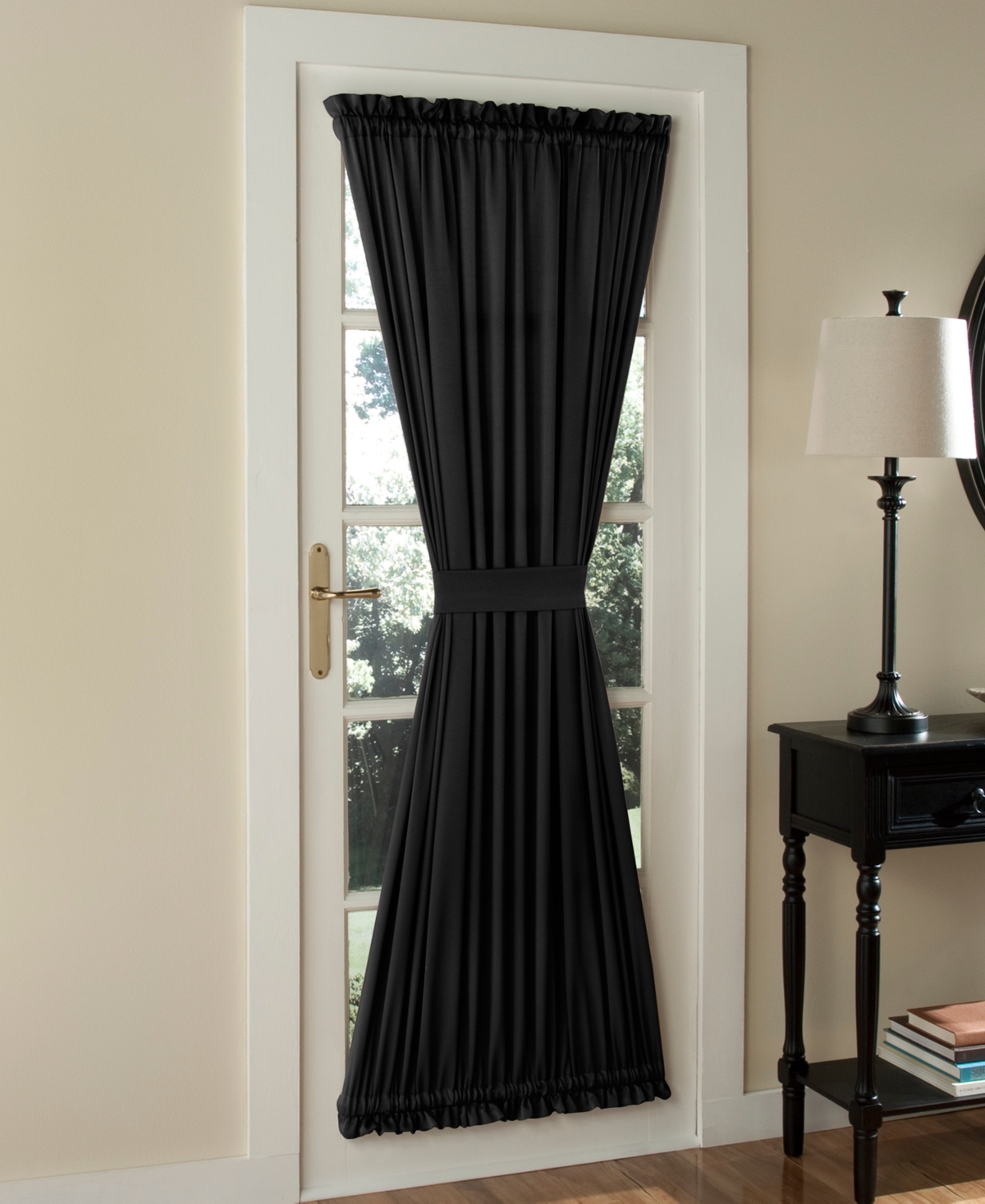 Click here for Grant Room Darkening Rod Pocket Door Curtain Panel... prices