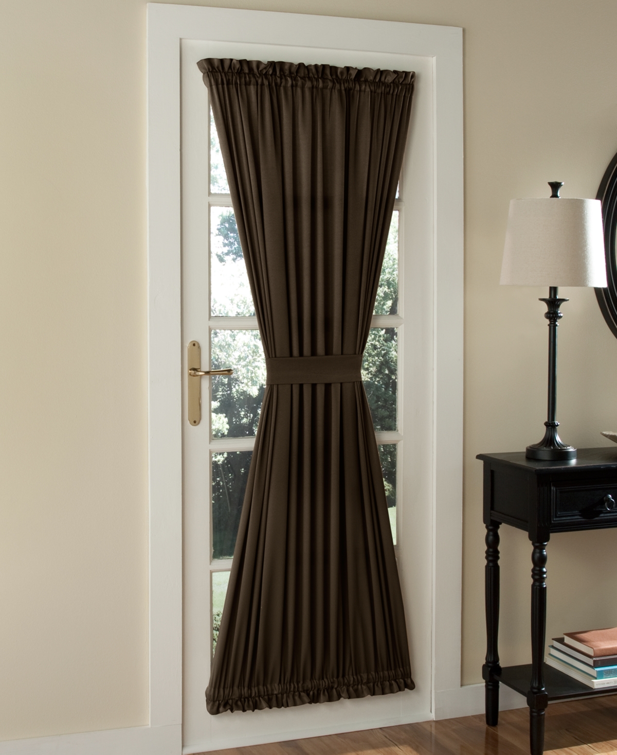 Click here for Grant Room Darkening Rod Pocket Door Curtain Panel... prices
