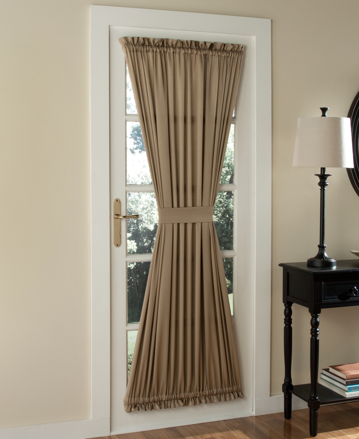 Click here for Grant Room Darkening Rod Pocket Door Curtain Panel... prices