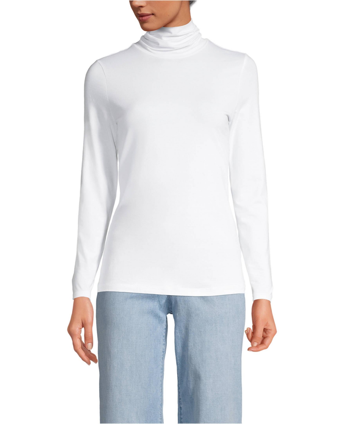 Click here for Lands End Womens Tall Lightweight Jersey Long Slee... prices