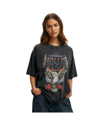 Cotton On Women's The Lcn Music Boxy Graphic Tee - Macy's