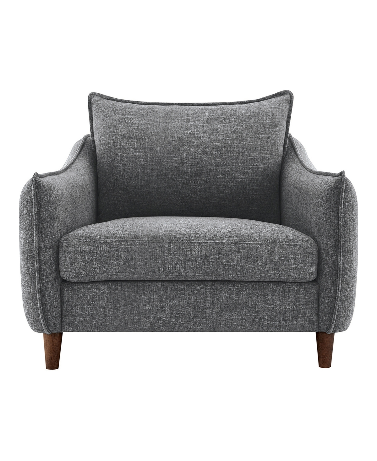 Click here for Furniture of America 40 Lacy Chenille Slope Arm Ch... prices