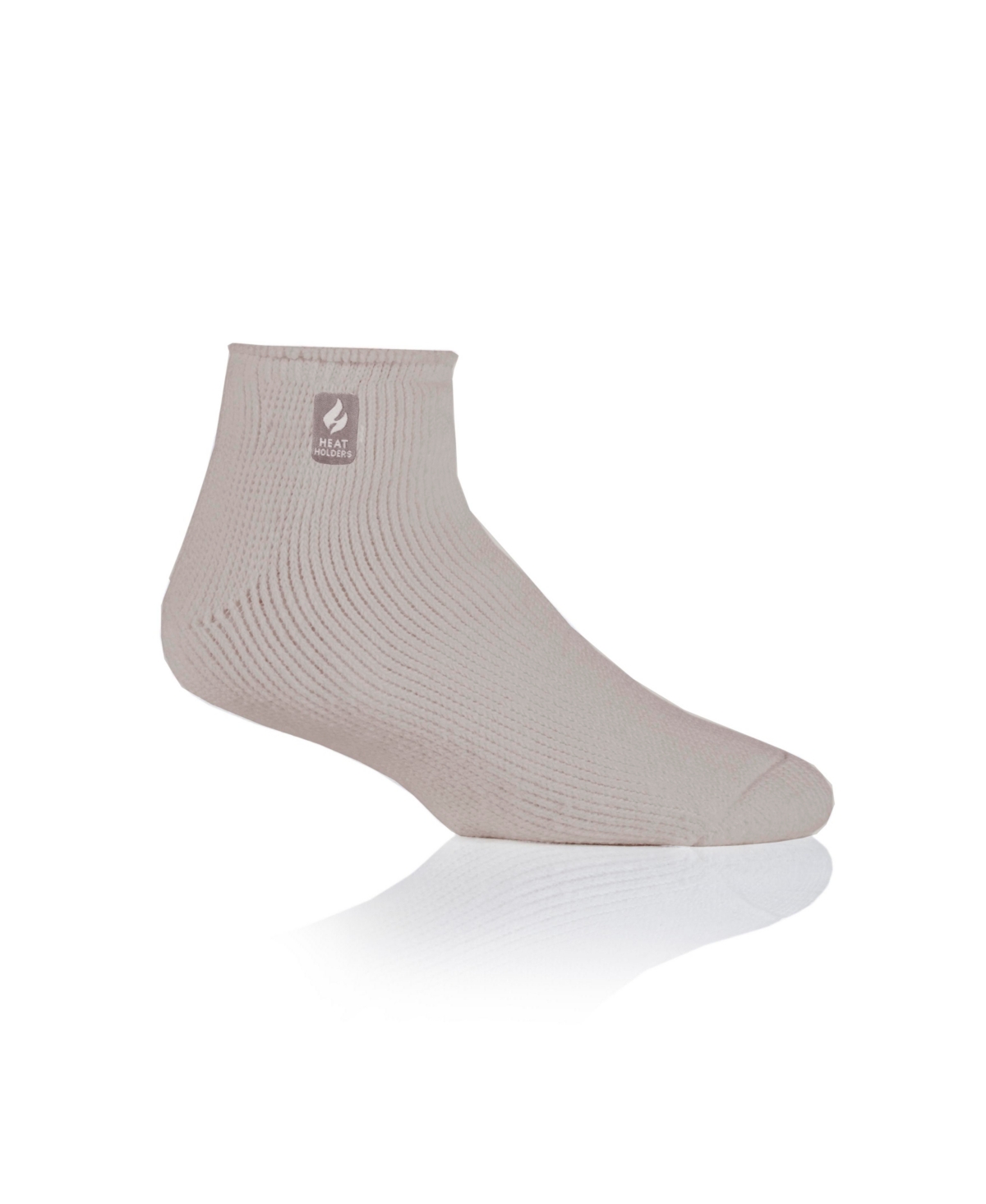 Click here for Heat Holders Mens Solid Ankle Sock - Stone prices