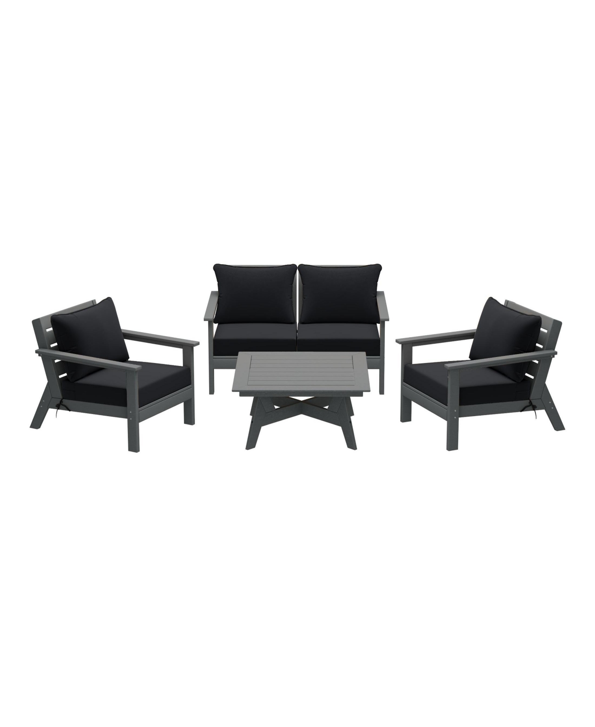 Click here for WestinTrends Outdoor 5-Piece Gray Modular Sectiona... prices
