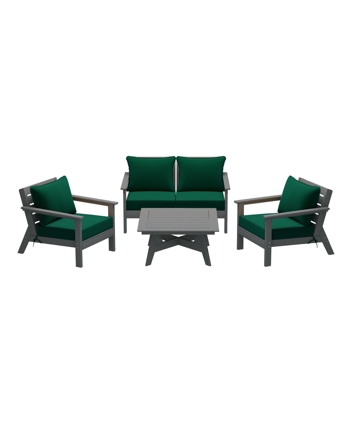 Click here for WestinTrends Outdoor 5-Piece Gray Modular Sectiona... prices