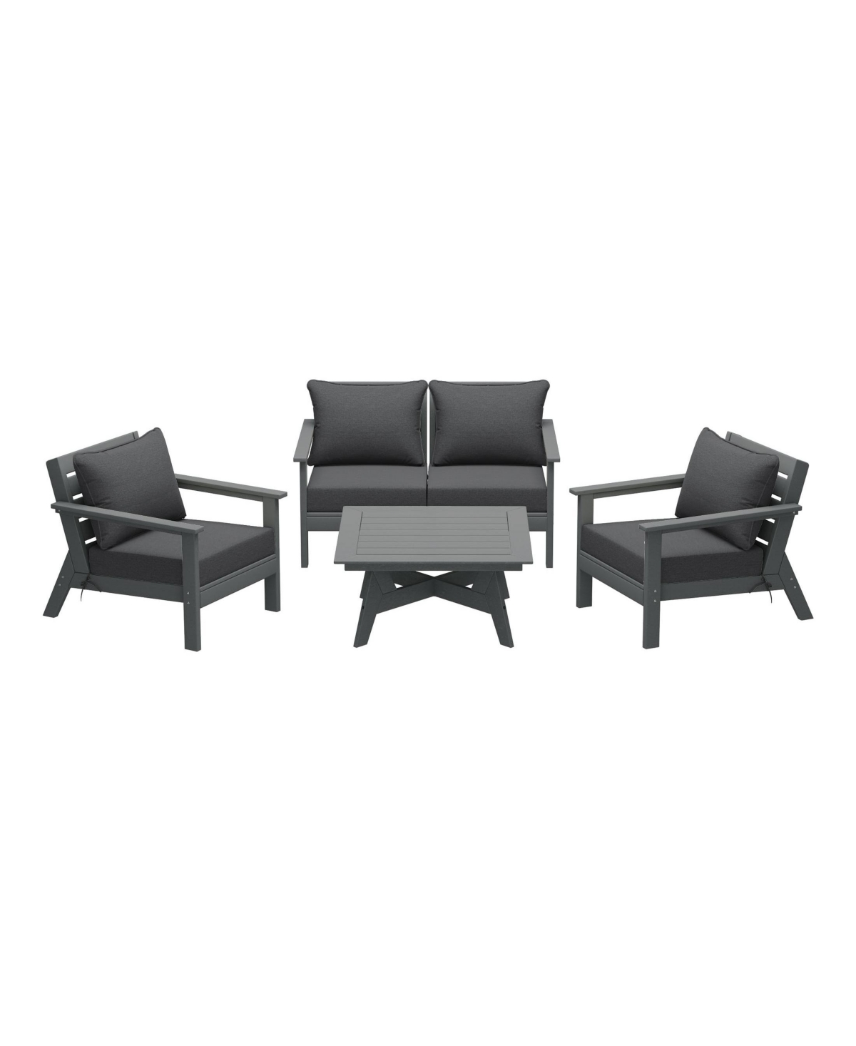 Click here for WestinTrends Outdoor 5-Piece Gray Modular Sectiona... prices